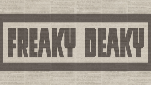 Download another cool and eclectic GAUTFONT Freaky Deaky