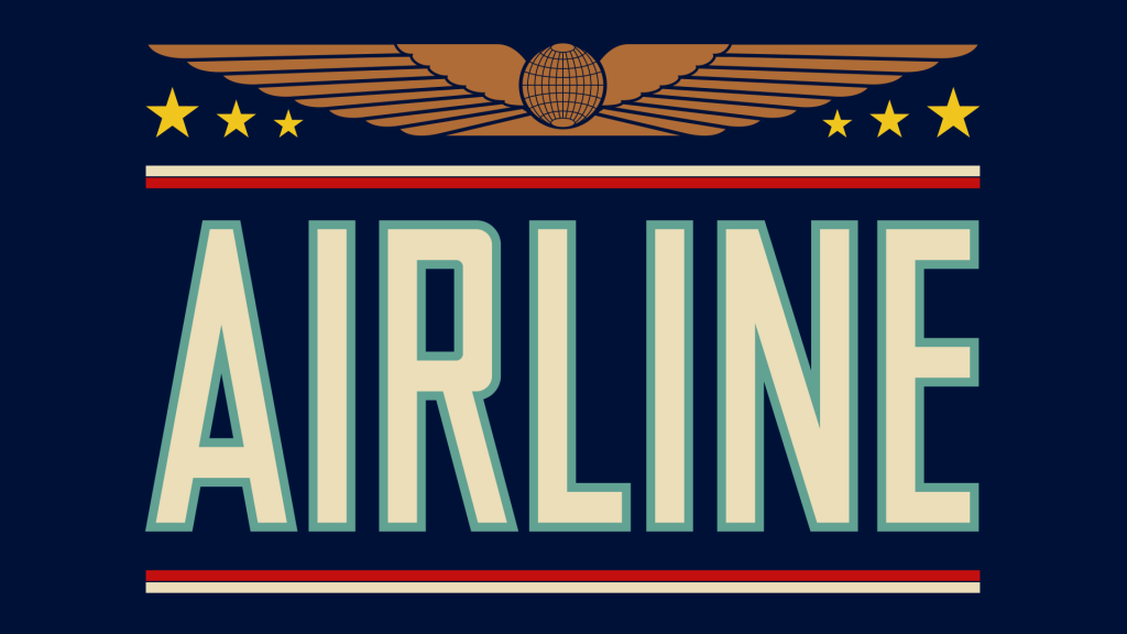 Download another cool and eclectic GAUTFONT Airline