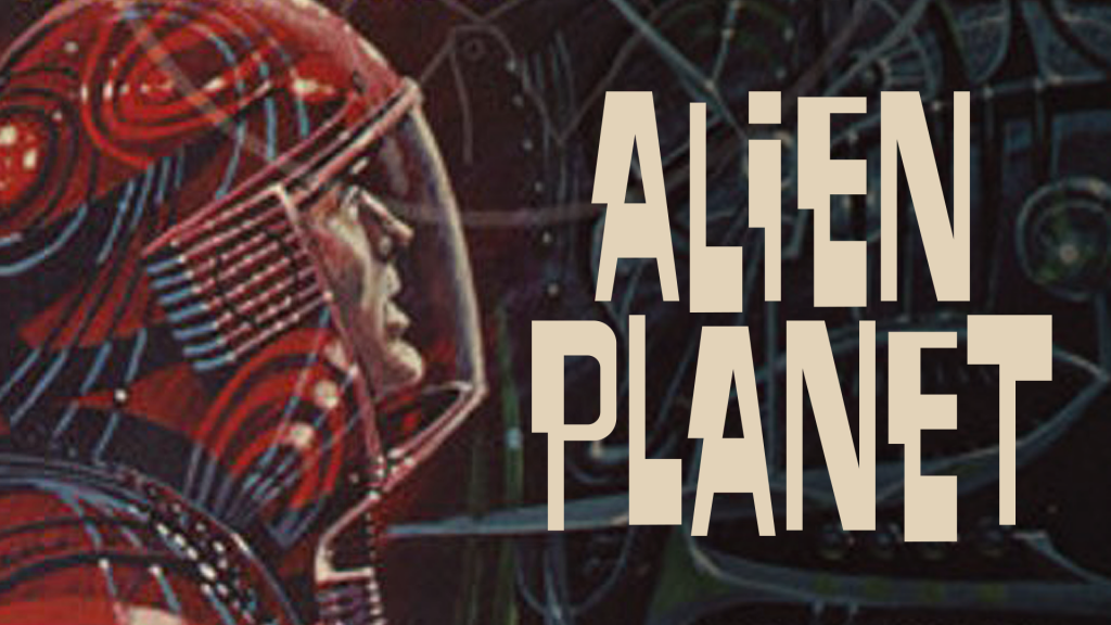 Download another cool and eclectic GAUTFONT Alien Planet