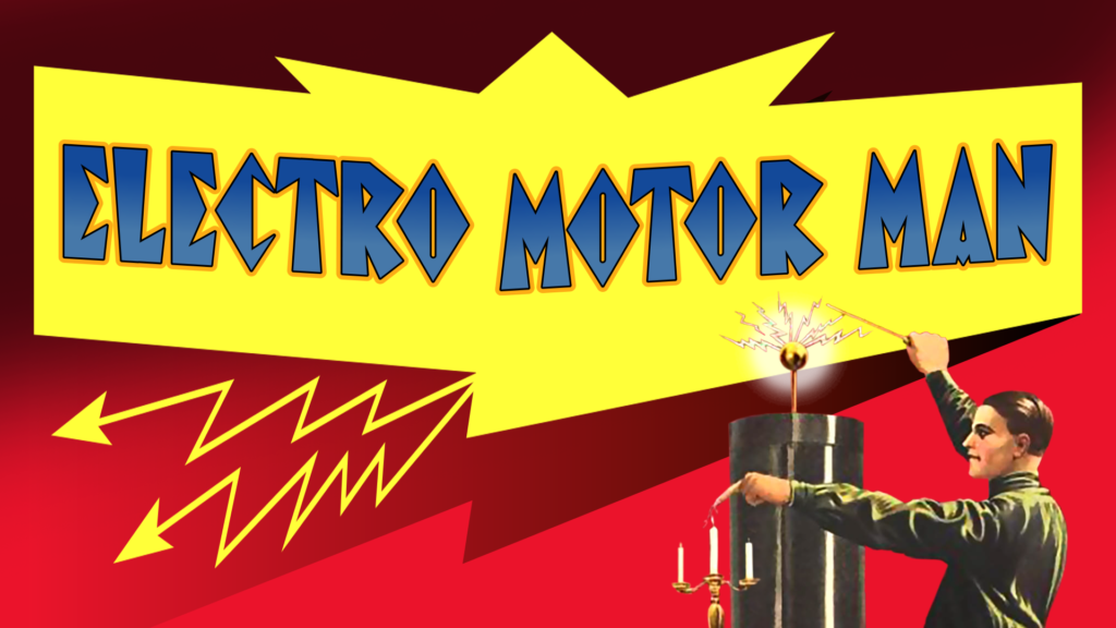Download another cool and eclectic GAUTFONT Electro Motor Man