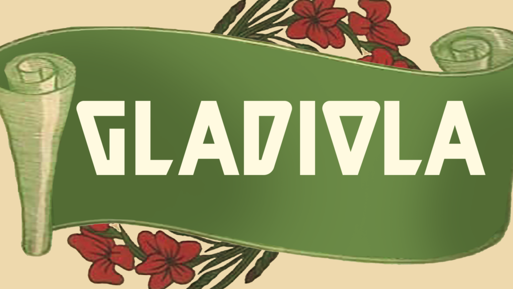 Download another cool and eclectic GAUTFONT Gladiola